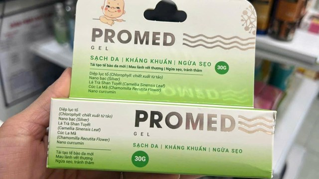 Đình chỉ, thu hồi toàn quốc lô sản phẩm Gel Promed của Dược phẩm Starmed